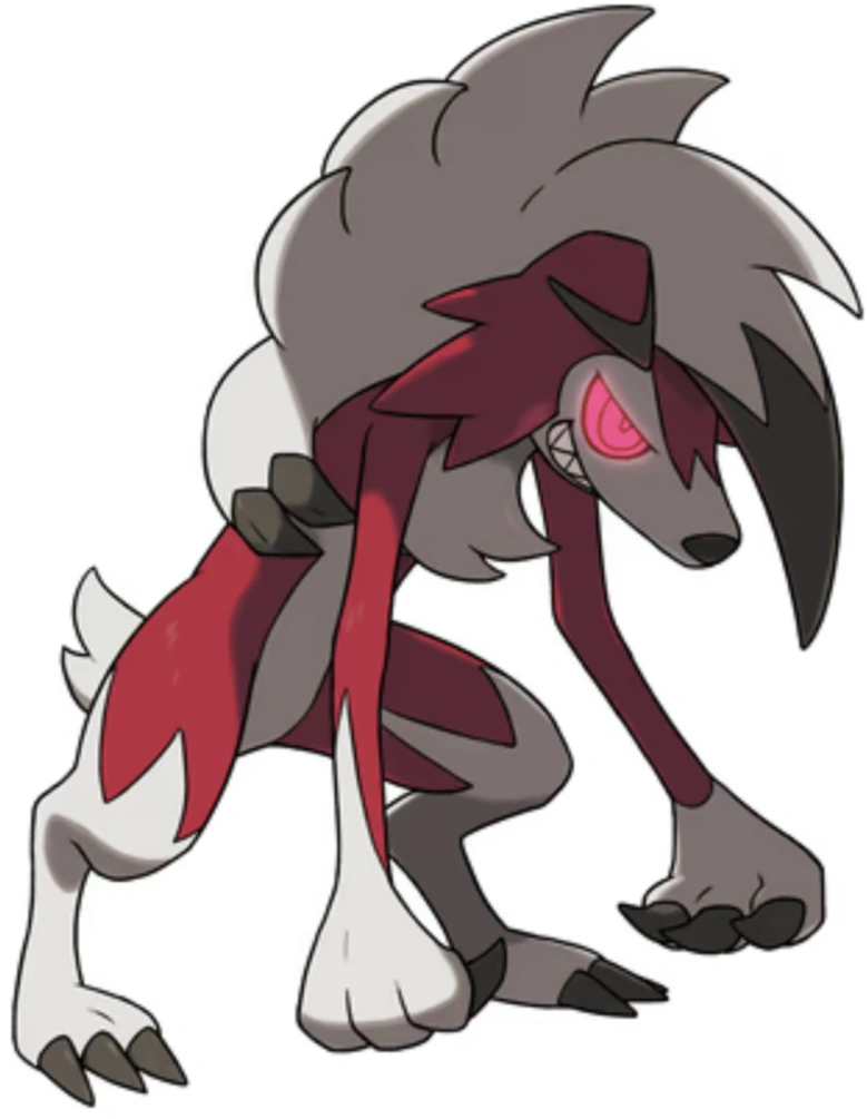 Midnight Lycanroc | Ultimate Pokedex Wiki | Fandom