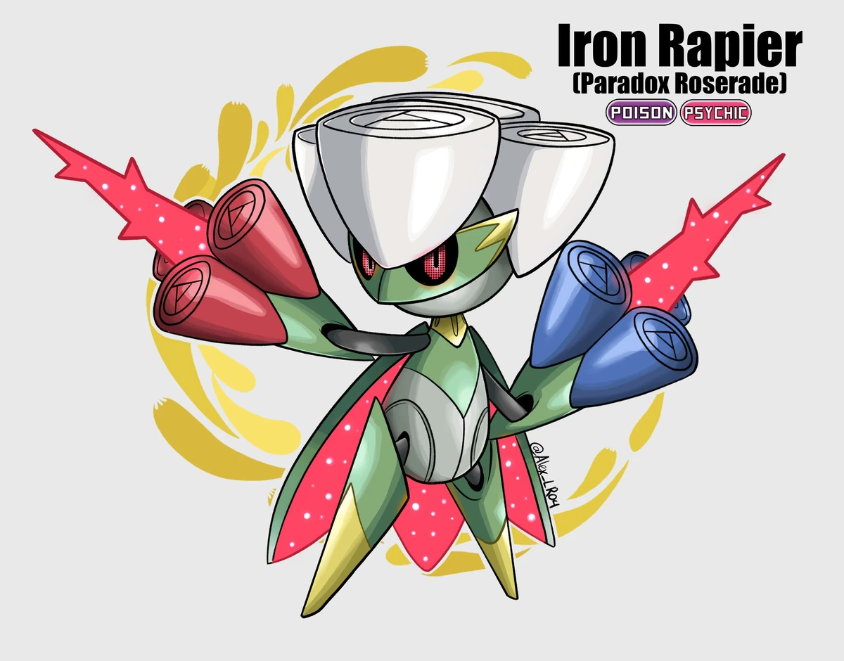 Iron Rapier | Ultimate Pokedex Wiki | Fandom
