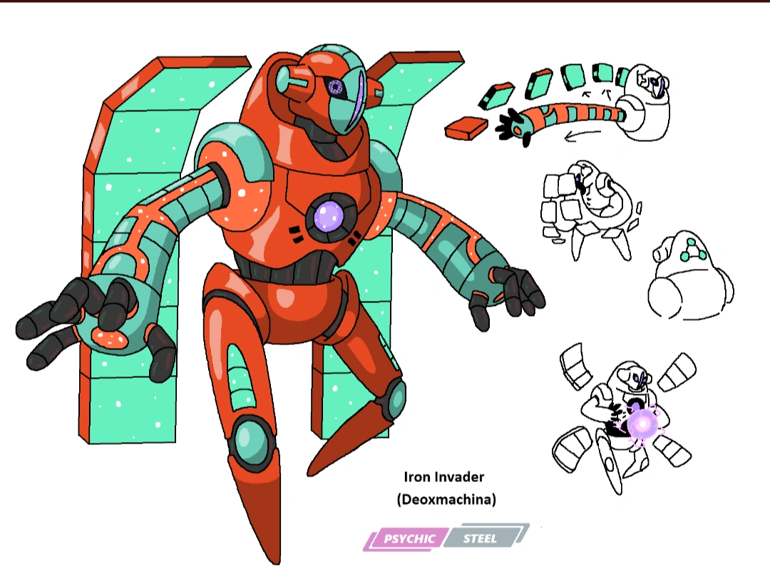 Deoxmachina | Ultimate Pokedex Wiki | Fandom