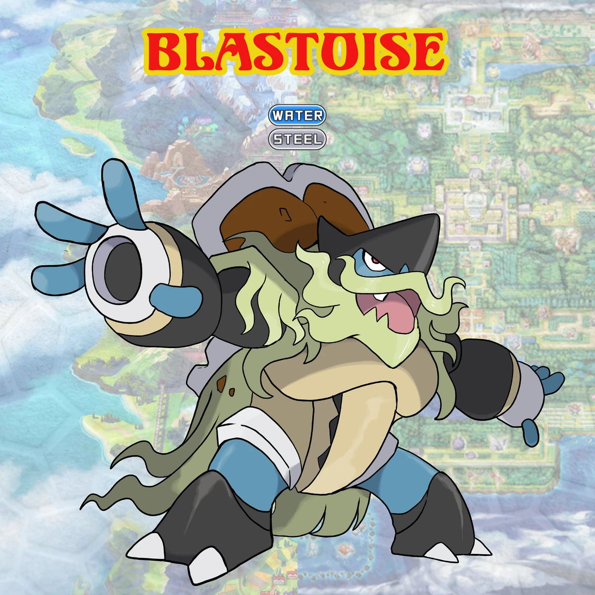 Galarian Blastoise | Ultimate Pokedex Wiki | Fandom
