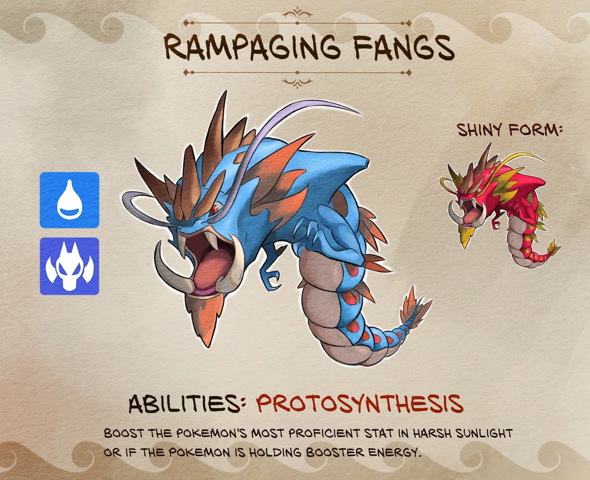 Rampaging Fangs | Ultimate Pokedex Wiki | Fandom