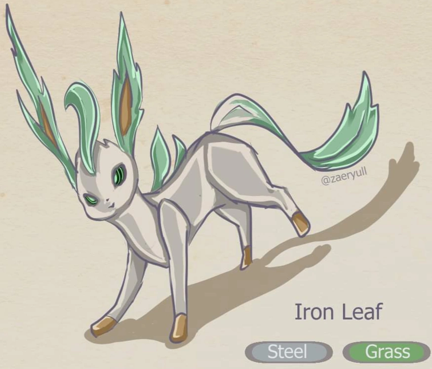 Iron Leaf | Ultimate Pokedex Wiki | Fandom