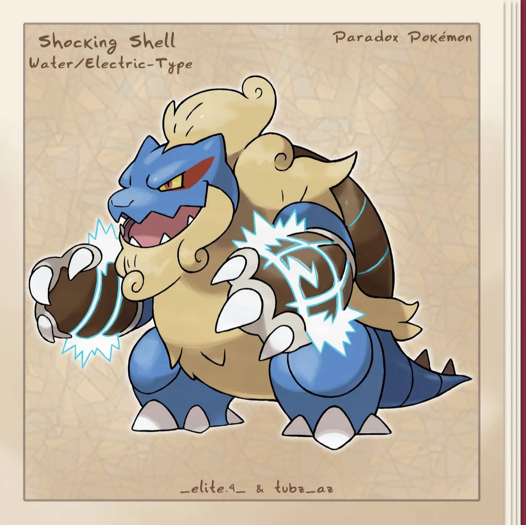 Shocking Shell | Ultimate Pokedex Wiki | Fandom