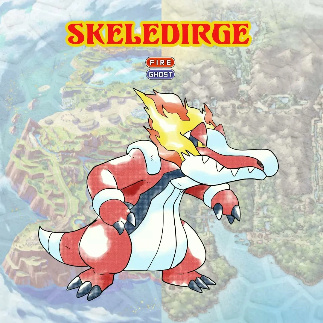 Johtonian Skeledirge | Ultimate Pokedex Wiki | Fandom