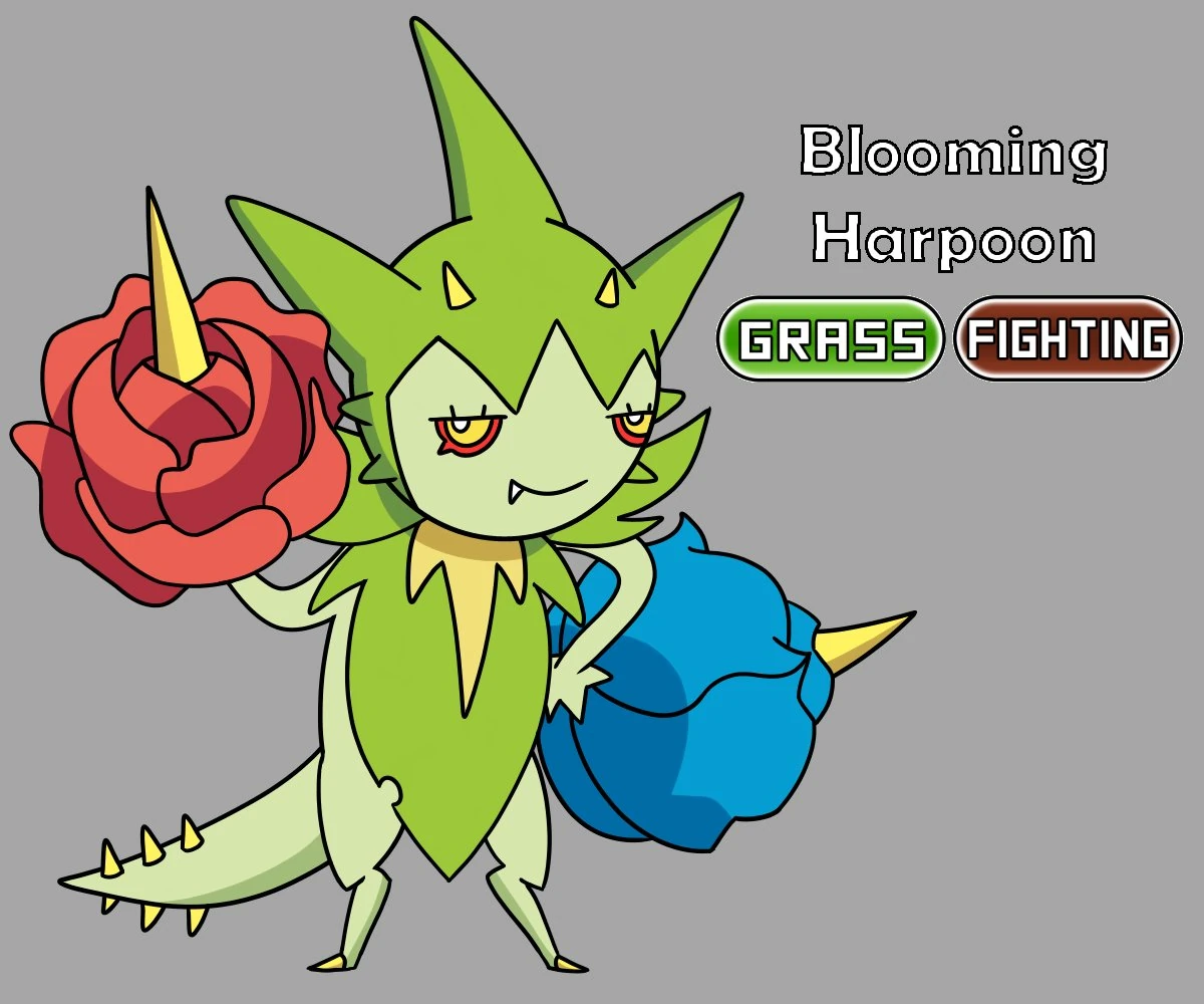 Blooming Harpoon | Ultimate Pokedex Wiki | Fandom