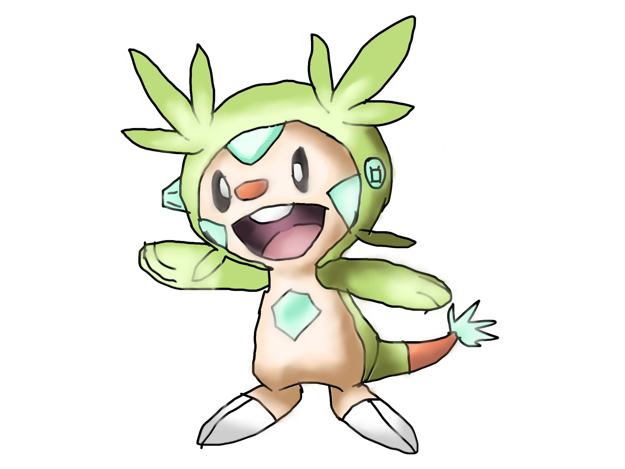 Pokemon Chespin Evolution Chart