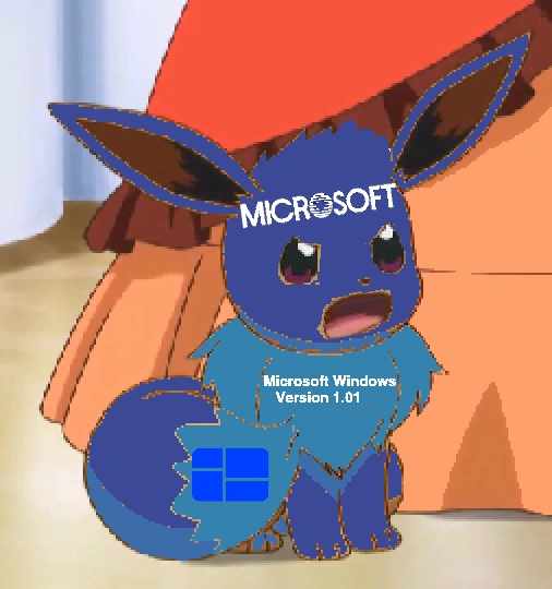 Windows 1.01 Eevee | Pokemon Fan Fiction Wiki | Fandom