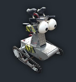 Oll-E the Paintball Bot | Ultimate Robot Archive Wikia | Fandom