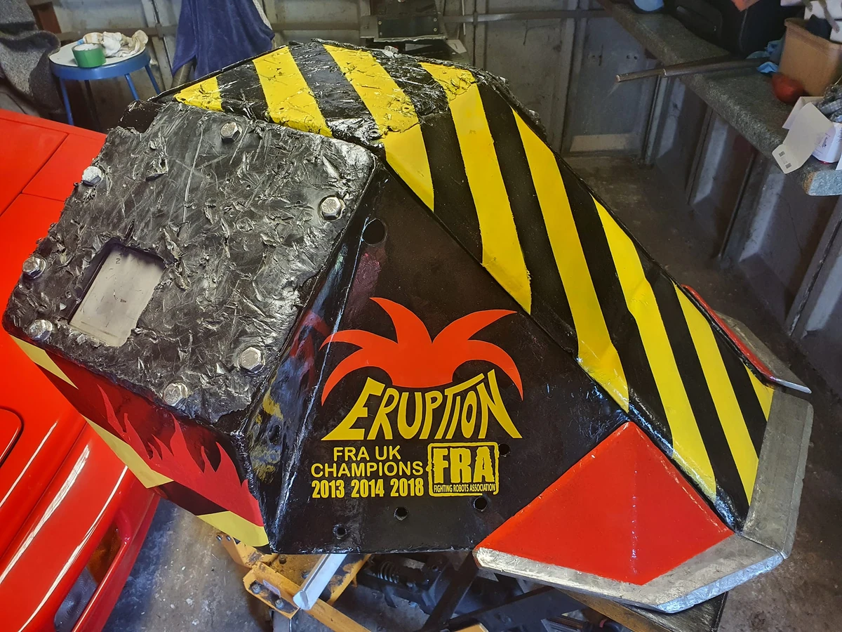 Eruption (Robot Wars) | Ultimate Robot Archive Wikia | Fandom