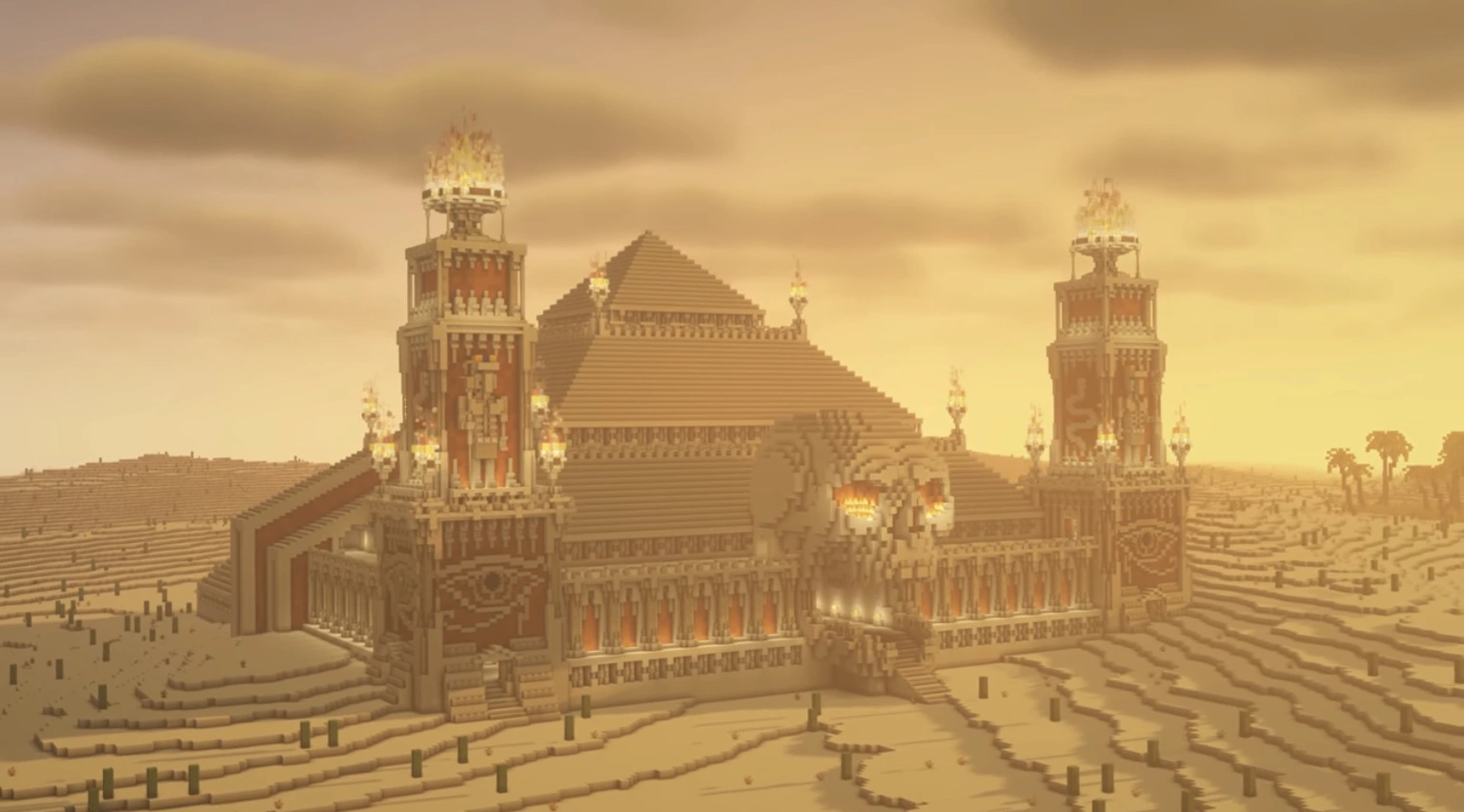 Desert Castle Minecraft