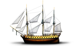 3rd rate Bellona-class Ship of the Line - Ultimate Admiral: Age of Sail ...
