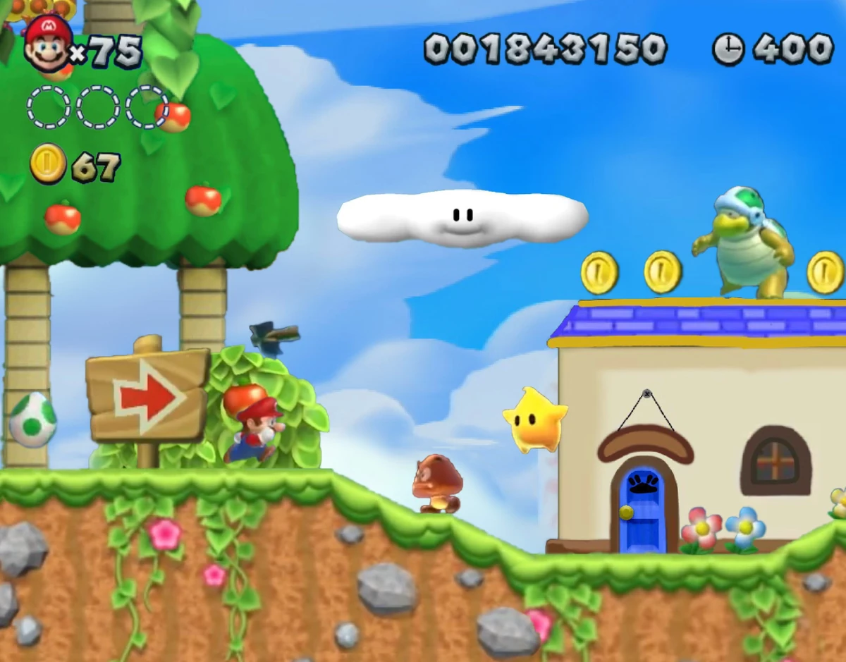 Yoshi Gardens | Super Mario Bros. Ultimate Wiki | Fandom