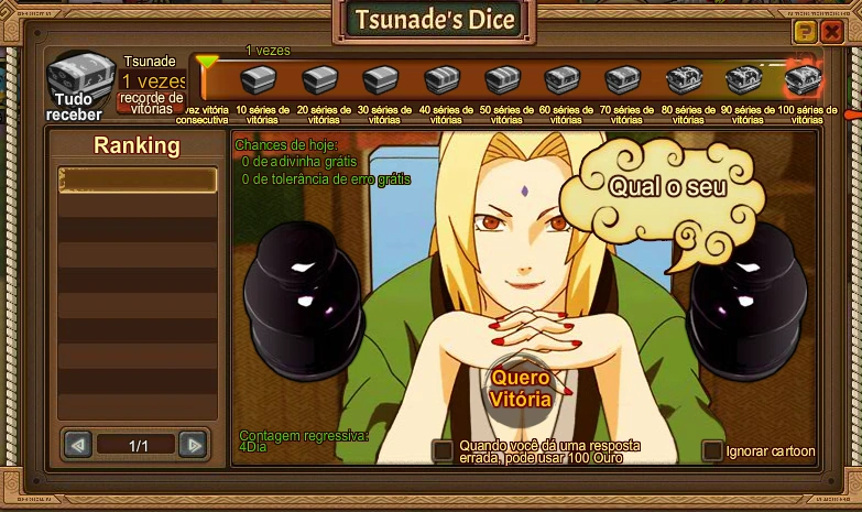 Dados Tsunade | Wiki Ultimate Naruto | Fandom