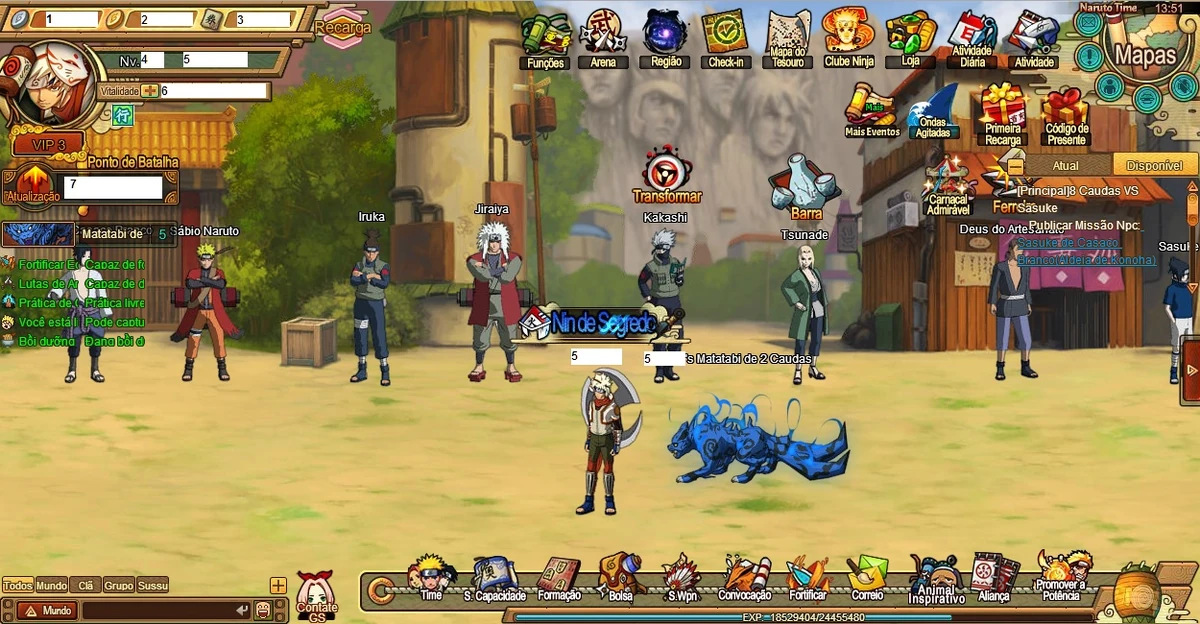 Interface | Wiki Ultimate Naruto | Fandom