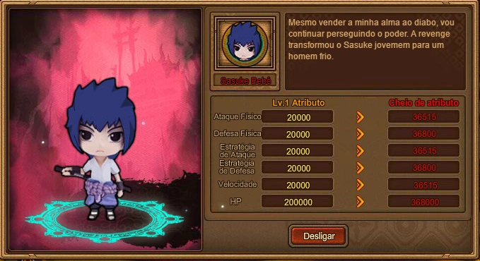 Pet - Sasuke bebê | Wiki Ultimate Naruto | Fandom
