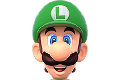 Super Mario Luigi Face