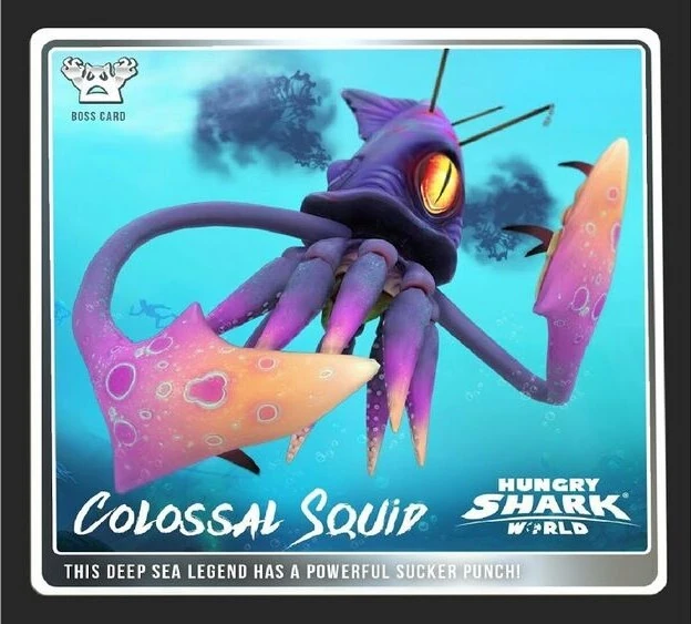 Colossal Squid (Hungry Shark) | Ultimate Pop Culture Wiki | Fandom