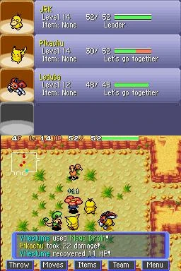 Pokémon Mystery Dungeon: Blue Rescue Team and Red Rescue Team ...
