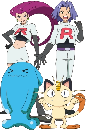 Team Rocket trio | Ultimate Pop Culture Wiki | Fandom