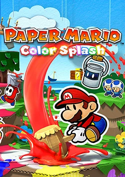 paper mario color splash coloring pages