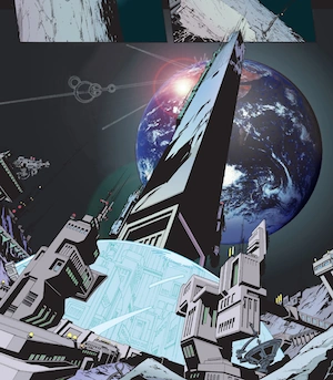 Justice League Watchtower | Ultimate Pop Culture Wiki | Fandom