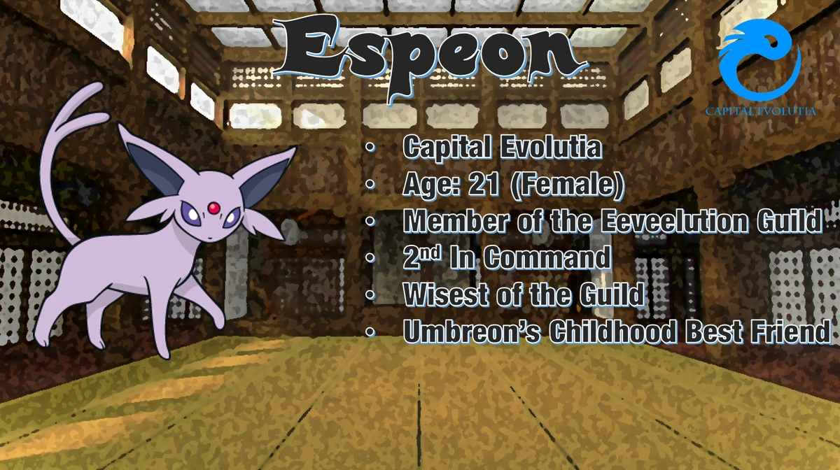 Espeon | Ultimatum Productions Wiki | Fandom