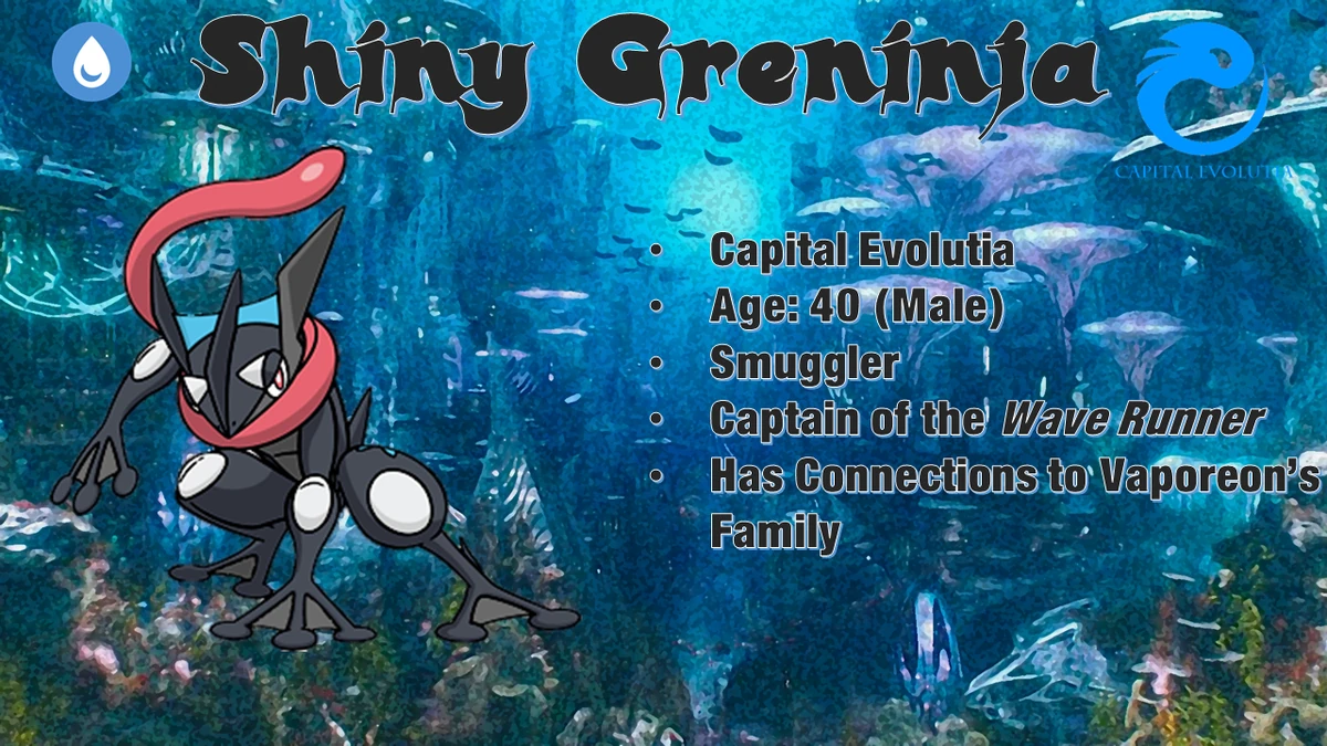 Shiny Greninja | Ultimatum Productions Wiki | Fandom