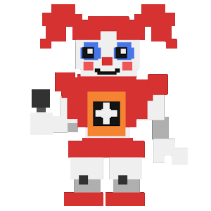 Minigame 8-Bit Baby | Ultra Custom Night Character Ideas Wiki | Fandom
