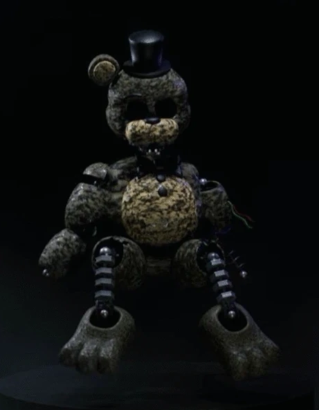 Ignited Golden Freddy | Ultra Custom Night Character Ideas Wiki | Fandom