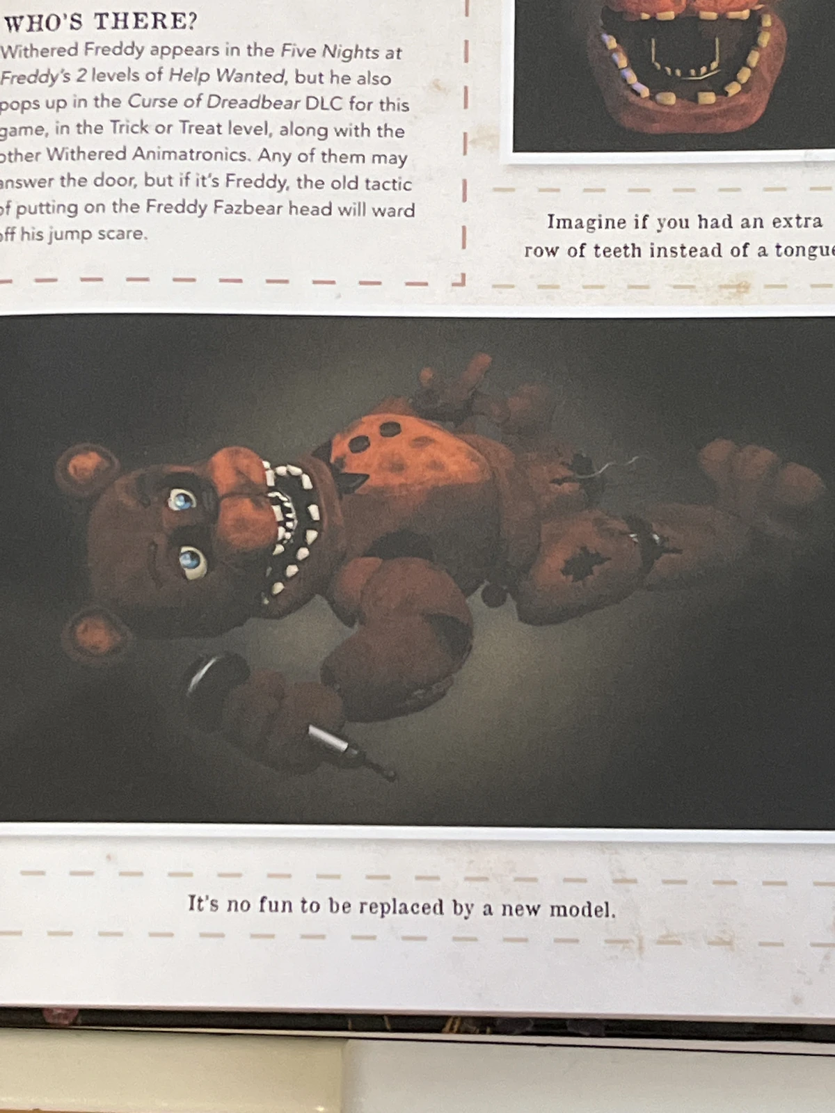 Encyclopedia Withered Freddy | Ultra Custom Night Character Ideas Wiki ...