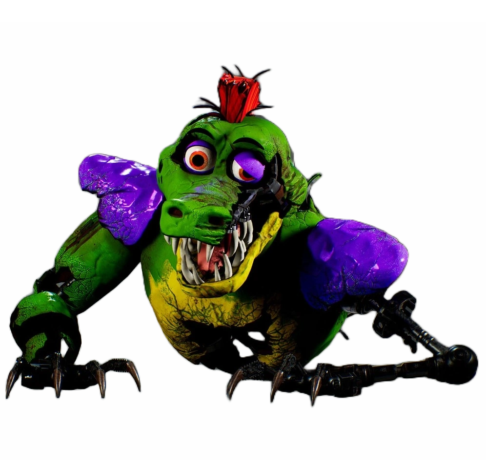 Shattered Montgomery Gator | Ultra Custom Night Character Ideas Wiki ...