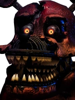 Virtual Nightmare Foxy | Ultra Custom Night Character Ideas Wiki | Fandom