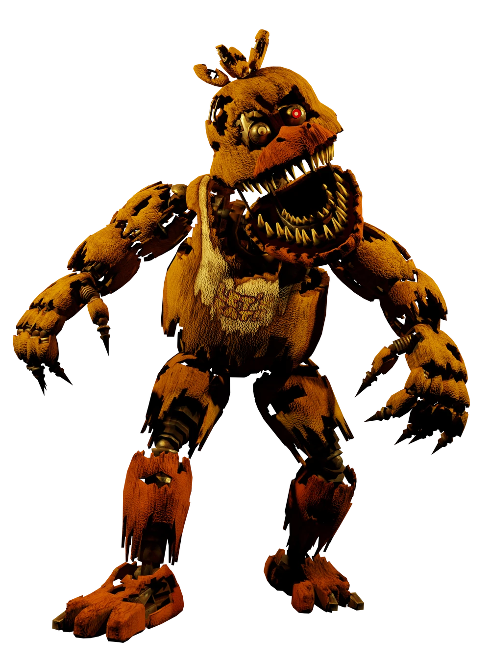 Virtual Nightmare Chica | Ultra Custom Night Character Ideas Wiki | Fandom