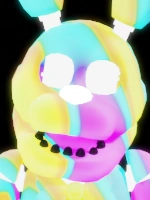Negate Rainbow Bonnie | Ultra Custom Night Wiki | Fandom