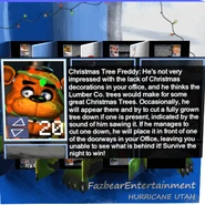 Christmas Tree Freddy | Ultra Custom Night Wiki | Fandom