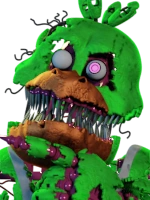 Blacklight Nightmare Chica | Ultra Custom Night Wiki | Fandom