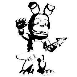 how to draw adventure shadow bonnie