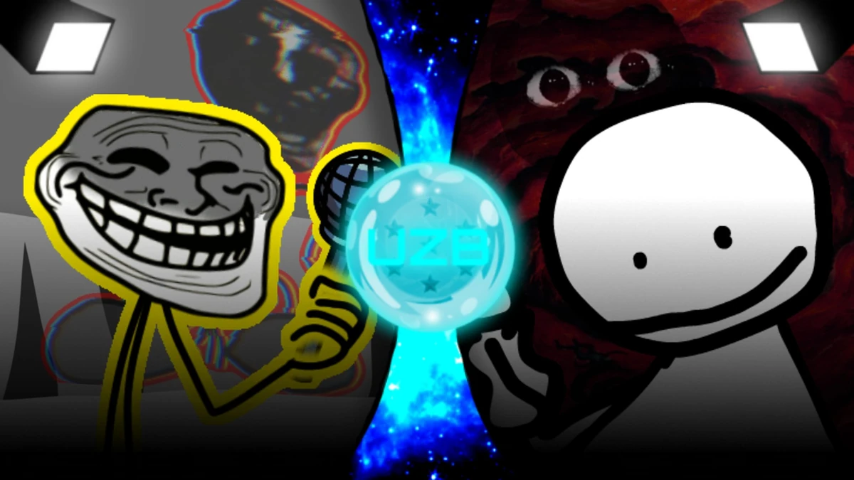 Trollface (Rage Comics/Friday Night Funkin') vs. Bob (Friday Night ...