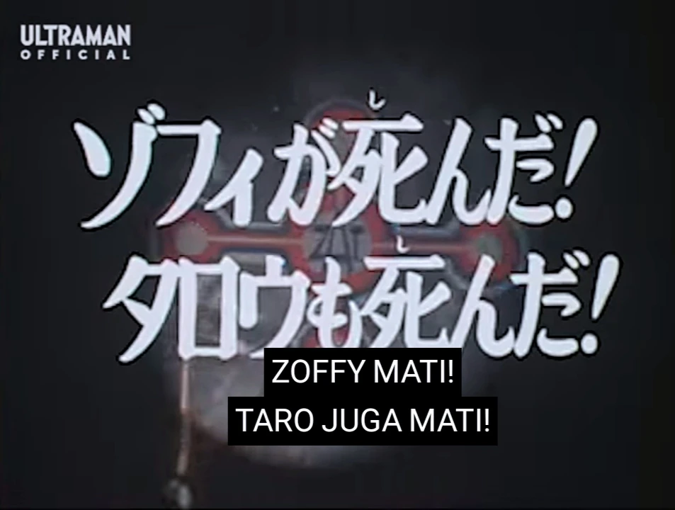 Zoffy Mati! Taro Juga Mati! | Ultraman Wiki | Fandom