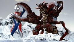 Ultraman Dyna Vs Neosaurus