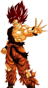 how to draw goku false super saiyan