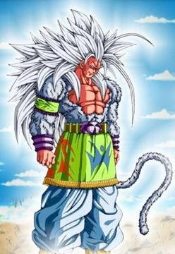 goku ssj5 coloring pages