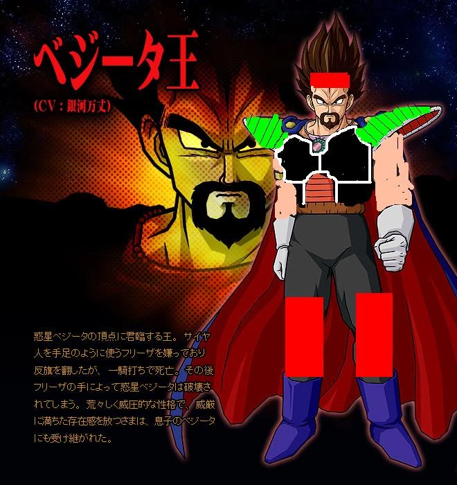 King Vegeta And Bardock Fusion Xeno King Vegeta | Dragon Ball Wiki