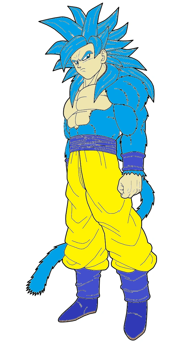 Super Saiyan God Super Saiyan 4 (Super Saiyan Blue 4) | Ultra Dragon ...