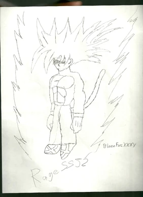 Rage, The Undeniable Super Saiyan | Ultra Dragon Ball Wiki | Fandom