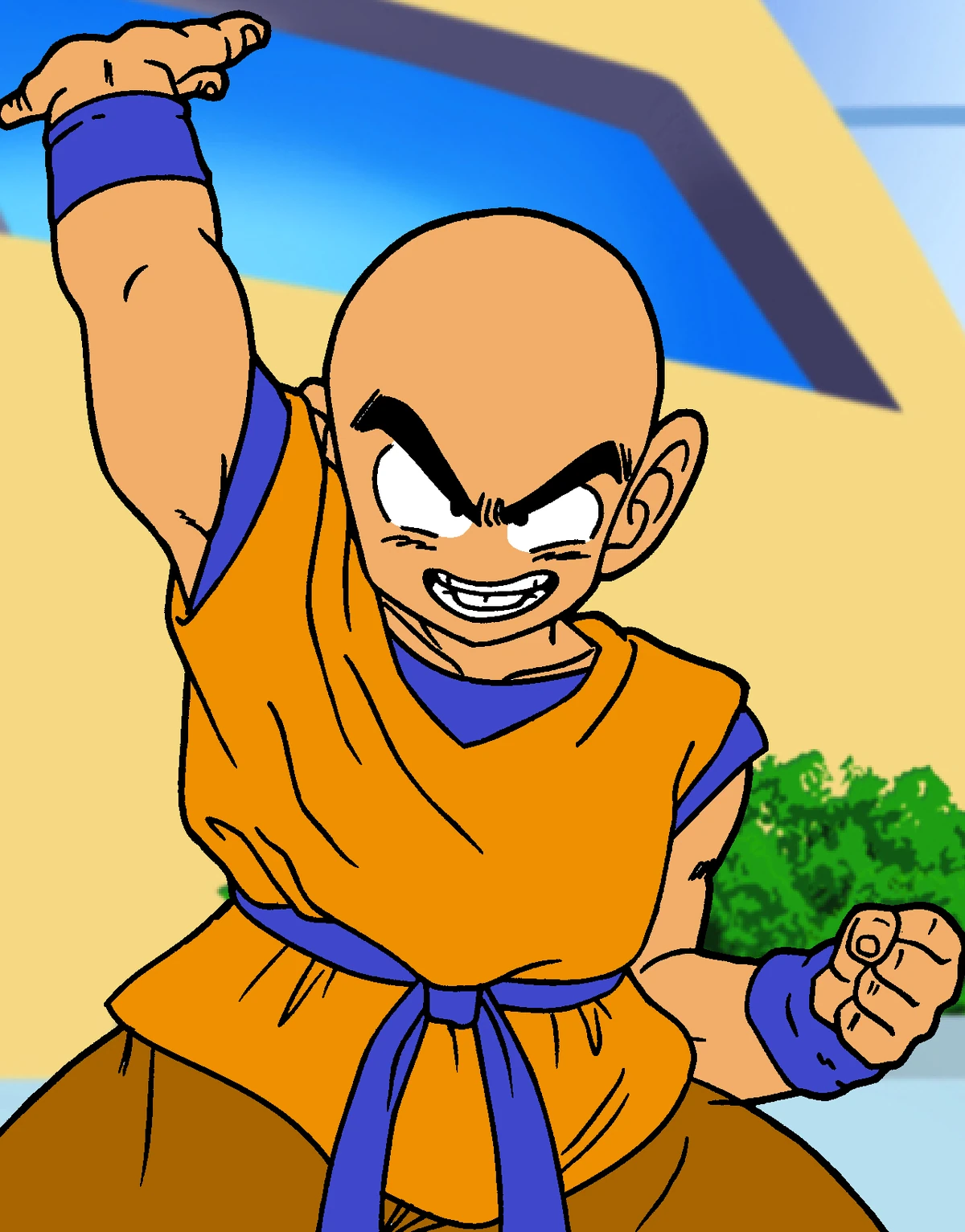 Krillin jr (mexi muffin's version) | Ultra Dragon Ball Wiki | Fandom