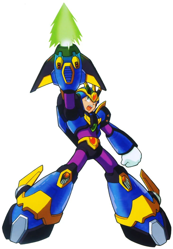 Megaman X Blade Rustning Hvis X Lånte Kompisene Sine Rustningene Sine