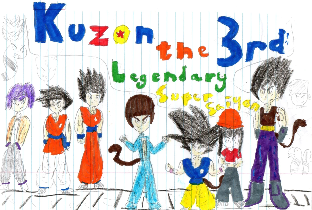 Kuzon the 3rd Legendary Super Saiyan | Ultra Dragon Ball Wiki | Fandom