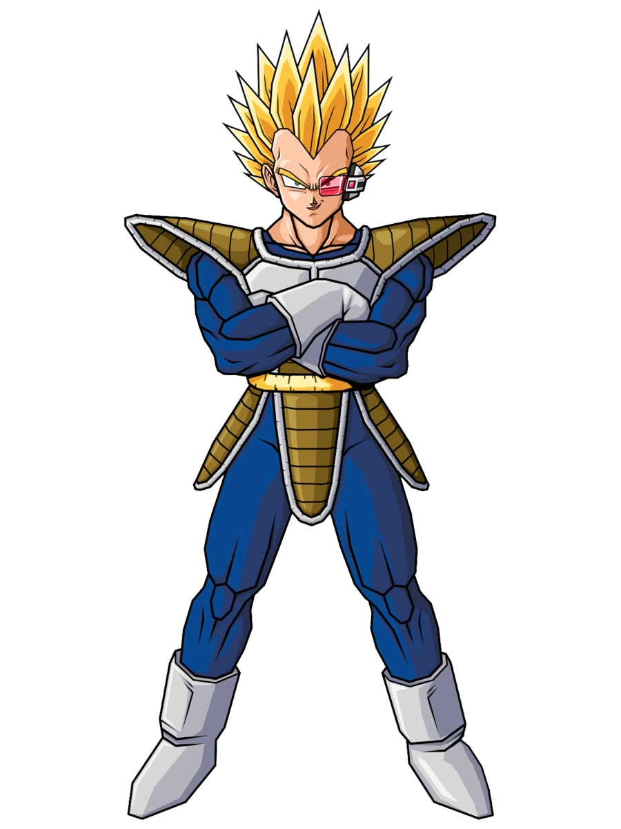 vegeta scouter goku