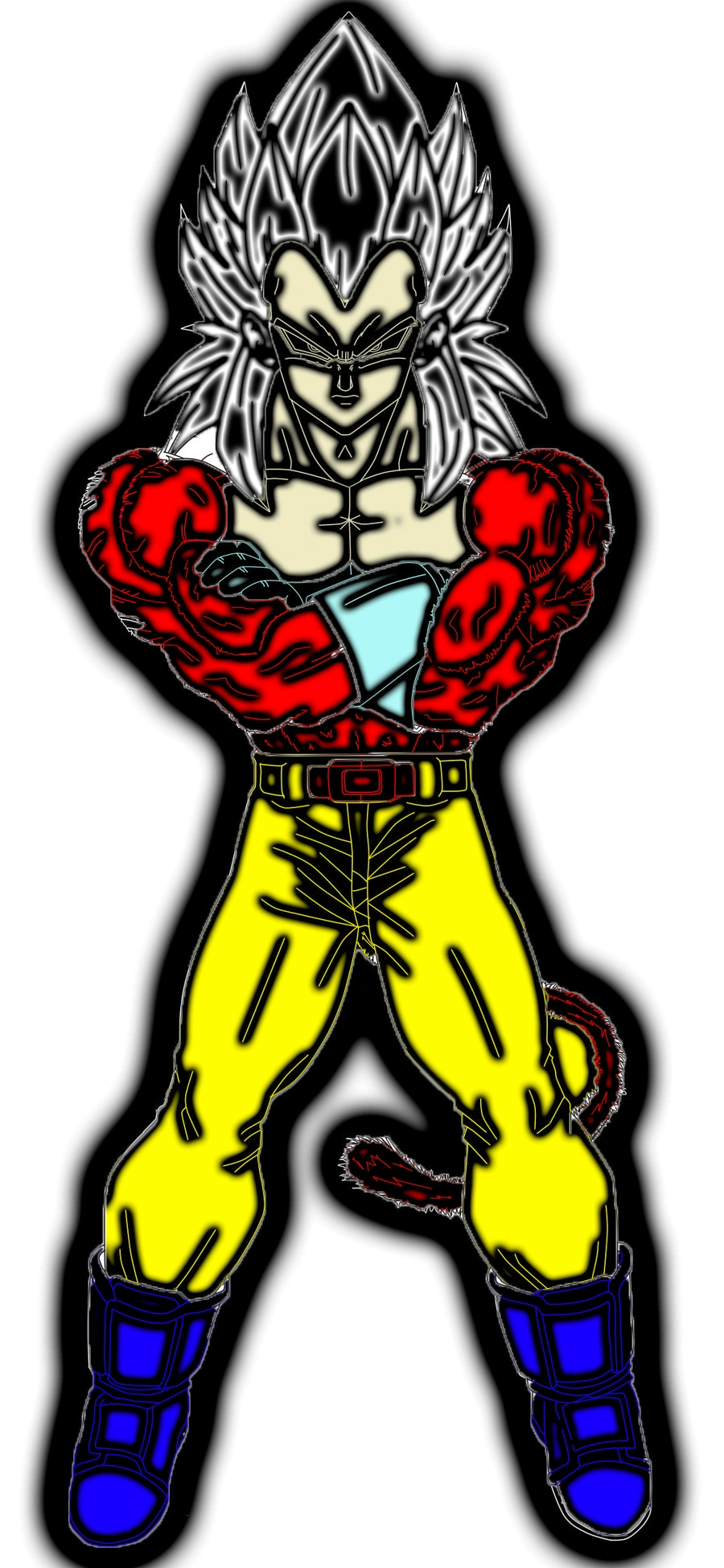 User blog:Yellow Flash of the Leaf/DBZ Color Linearts | Ultra Dragon ...